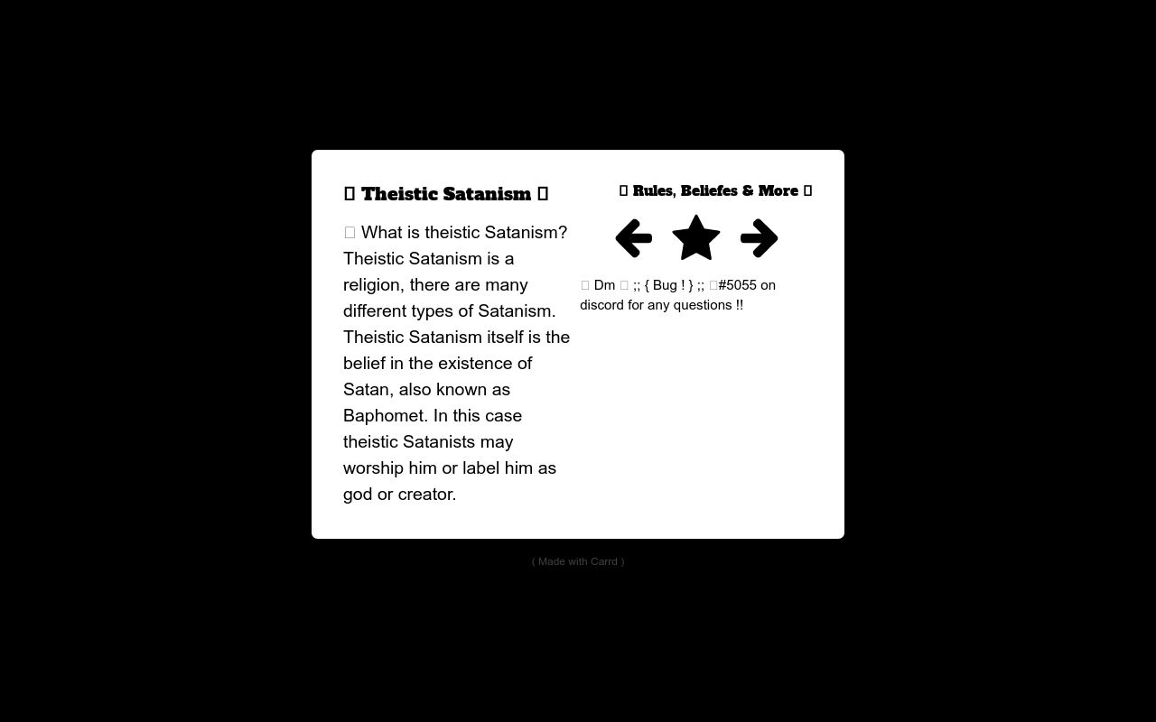 Theistic Satanism